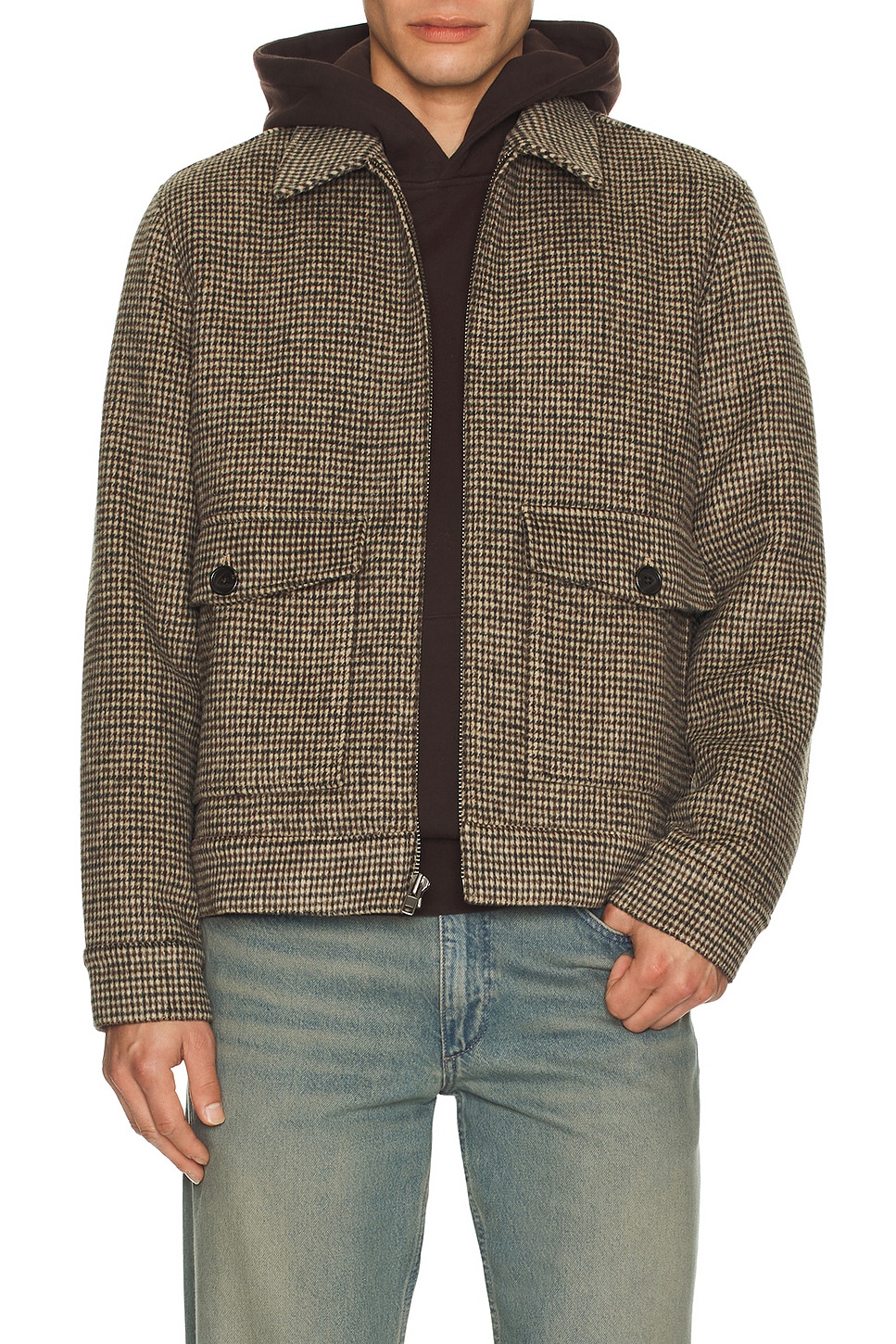 Rails Tillman Bomber Jacket in Walnut Ember | REVOLVE
