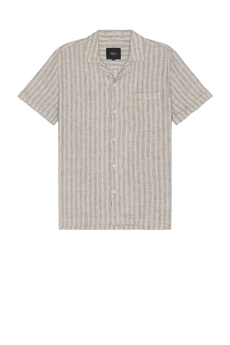 Rails Waimea Shirt in Quinoa Navy Stripe | REVOLVE