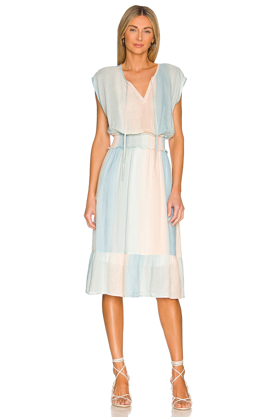Rails Ashlyn Midi Dress in Sunset Gradient | REVOLVE