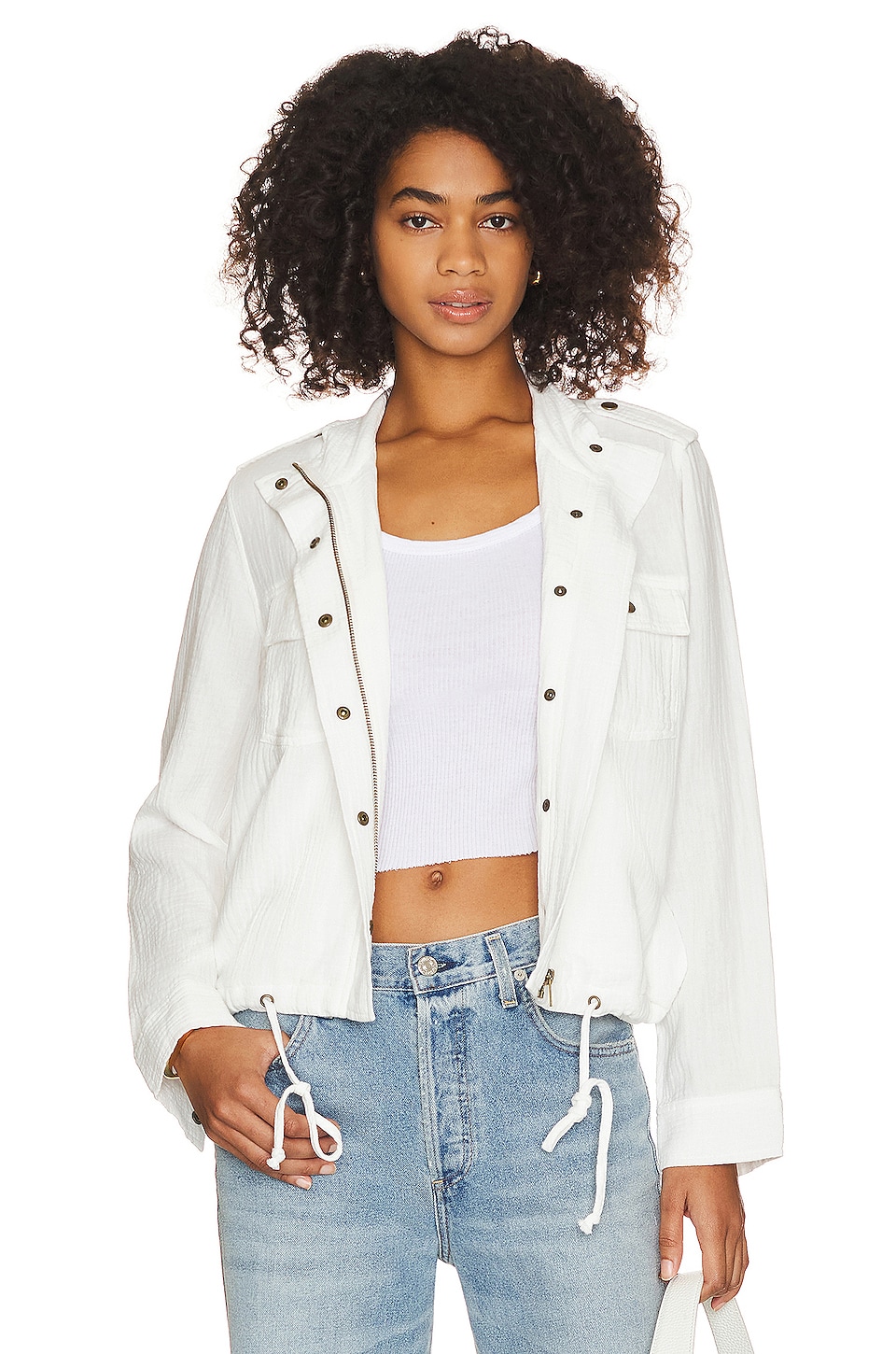 Rails Collins Jacket in White | REVOLVE