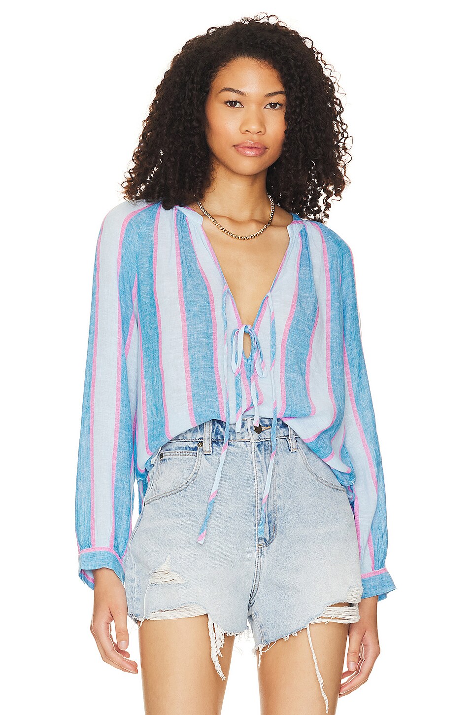 Rails Brielle Top in Kona Stripe | REVOLVE