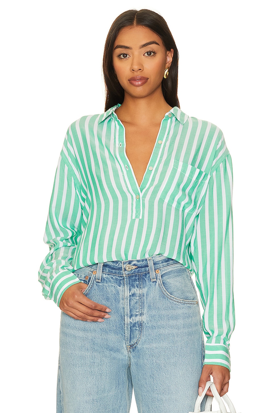 Rails Bella Top in Clover Stripe | REVOLVE