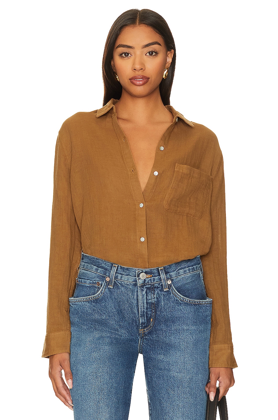 Rails Ellis Top in Toasted Coconut | REVOLVE