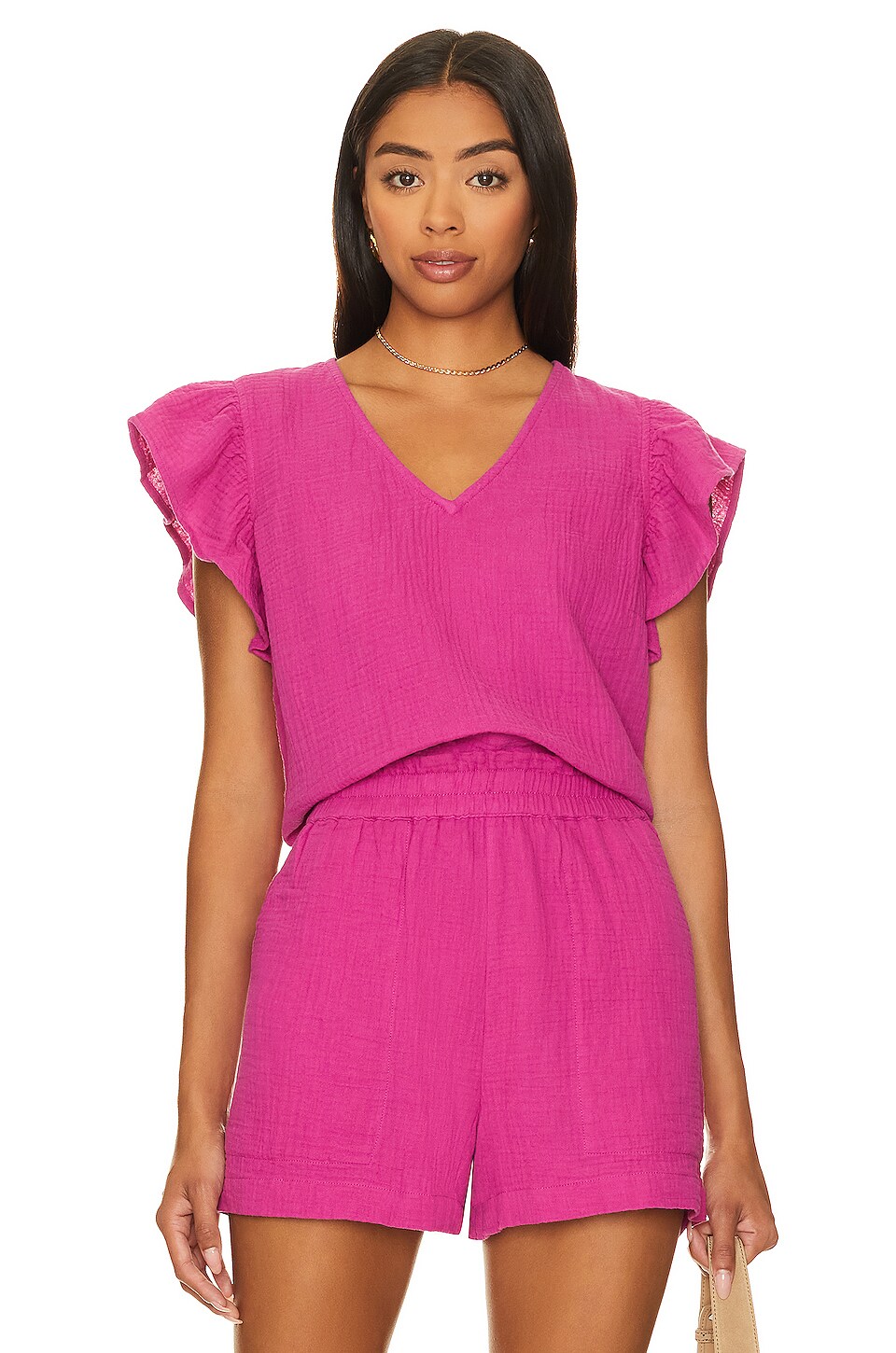 Rails Miley Top in Berry | REVOLVE