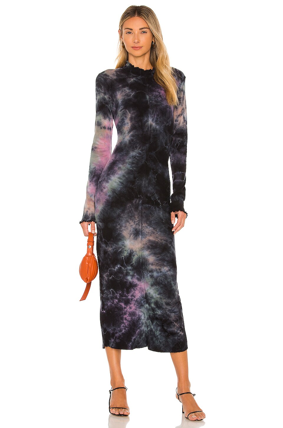 Raquel Allegra x REVOLVE Long Sleeve Fitted Dress in Nebula | REVOLVE
