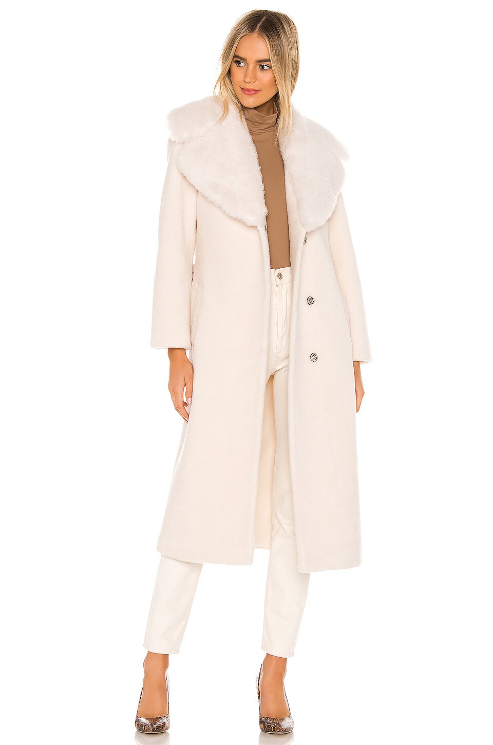 RAVN Love Coat in White | REVOLVE
