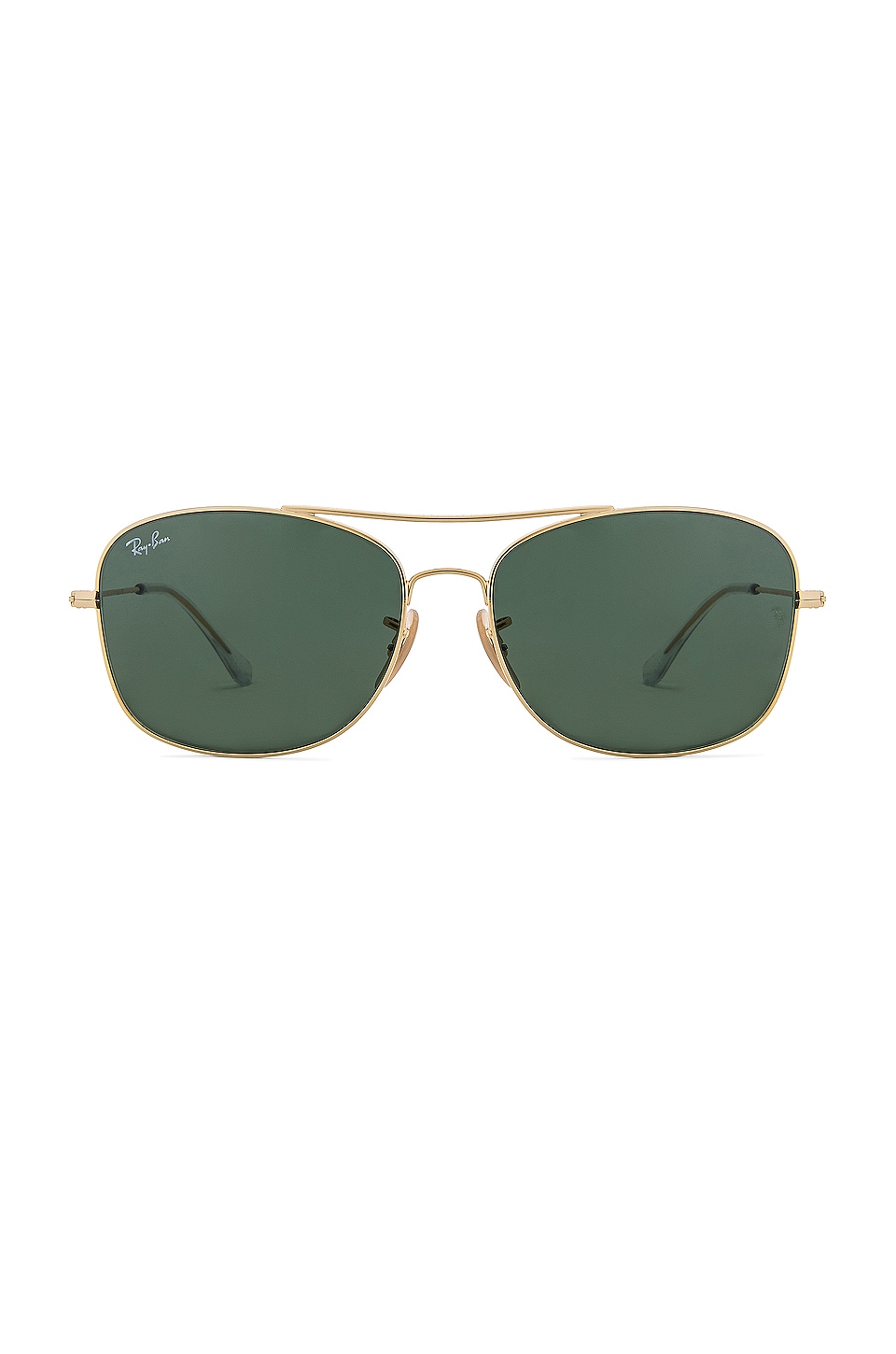 Ray-Ban Metal Square in Gold | REVOLVE