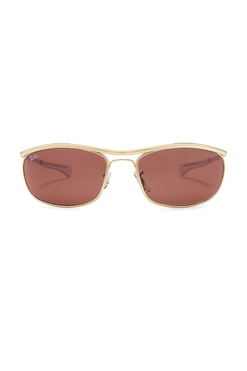 Ray-Ban Olympian Delux Sunglasses in Arista | REVOLVE
