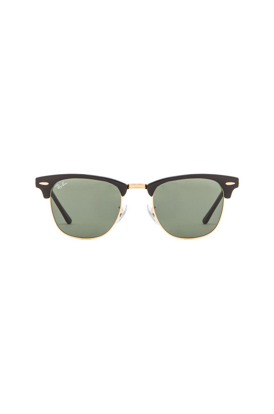 Ray-Ban Clubmaster Classic in Black | REVOLVE