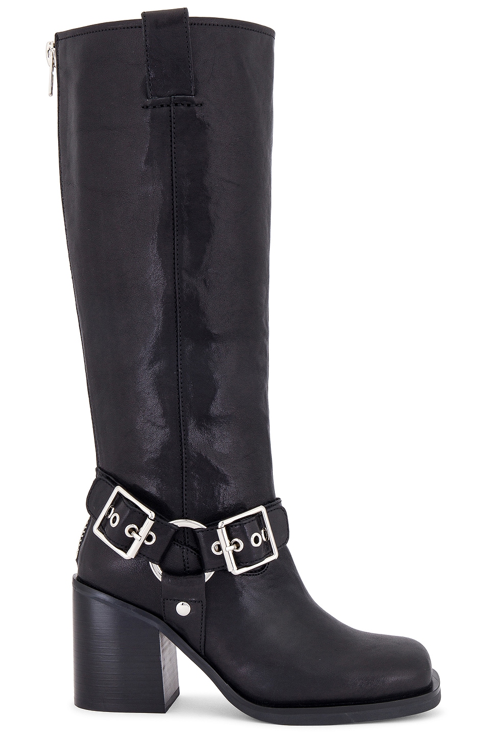 RAYE Lotta Moto Boot in Black | REVOLVE