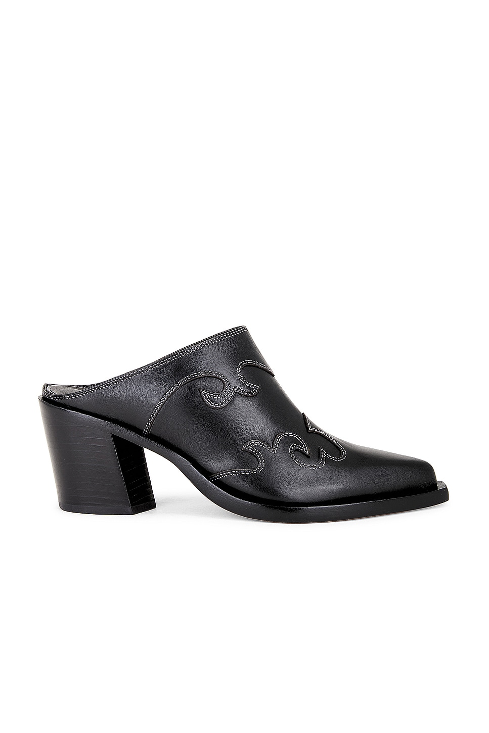 RAYE Mia Mule in Black | REVOLVE