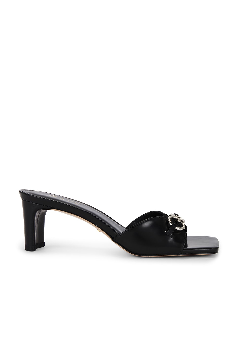 RAYE Locked Mule in Black | REVOLVE