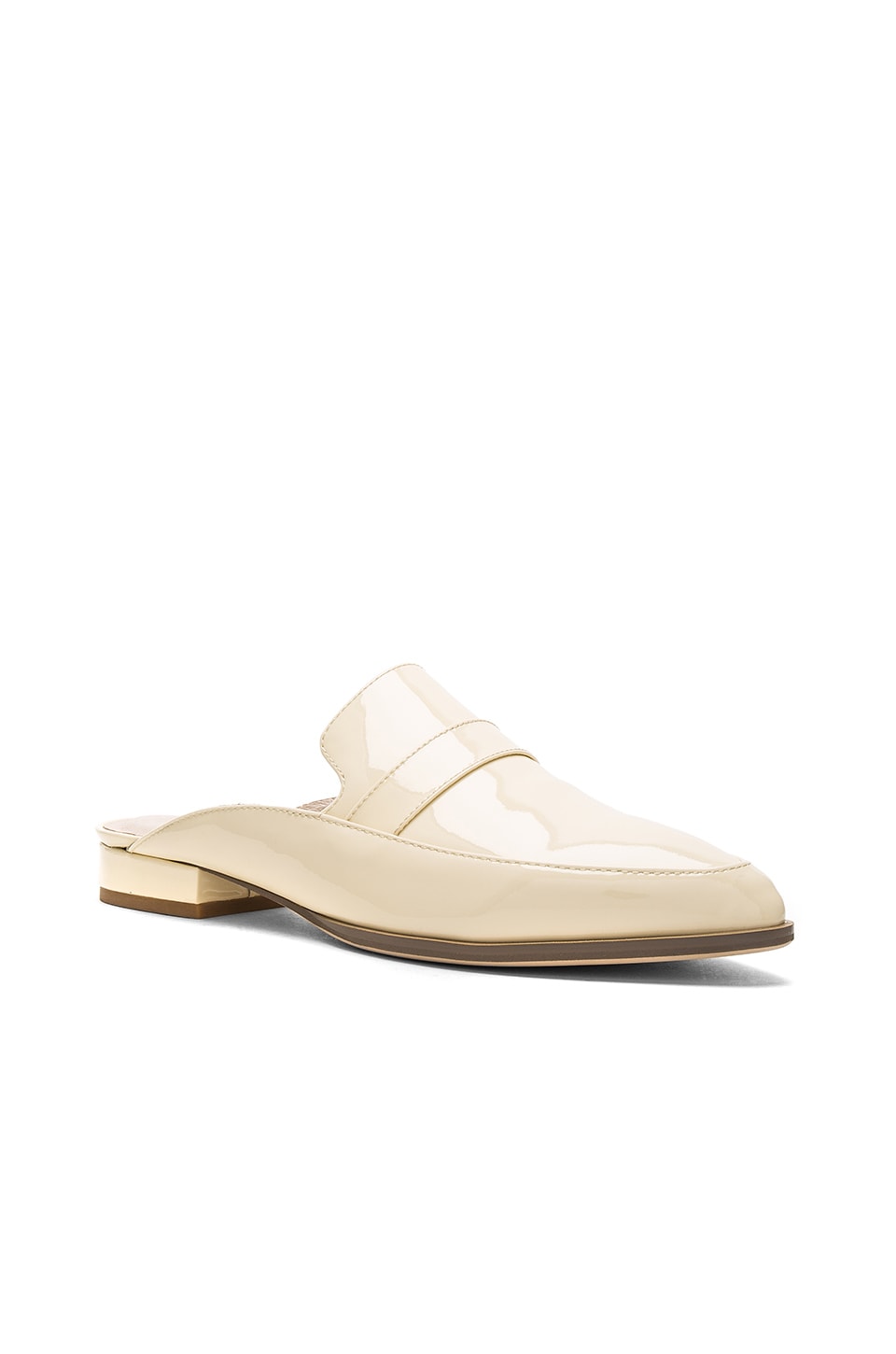 RAYE x REVOLVE Kara Flat in Nude Patent | REVOLVE