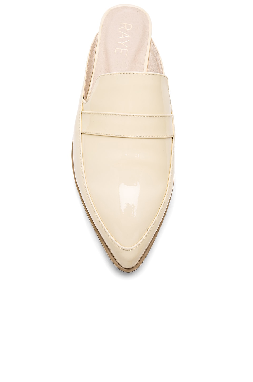 RAYE x REVOLVE Kara Flat in Nude Patent | REVOLVE