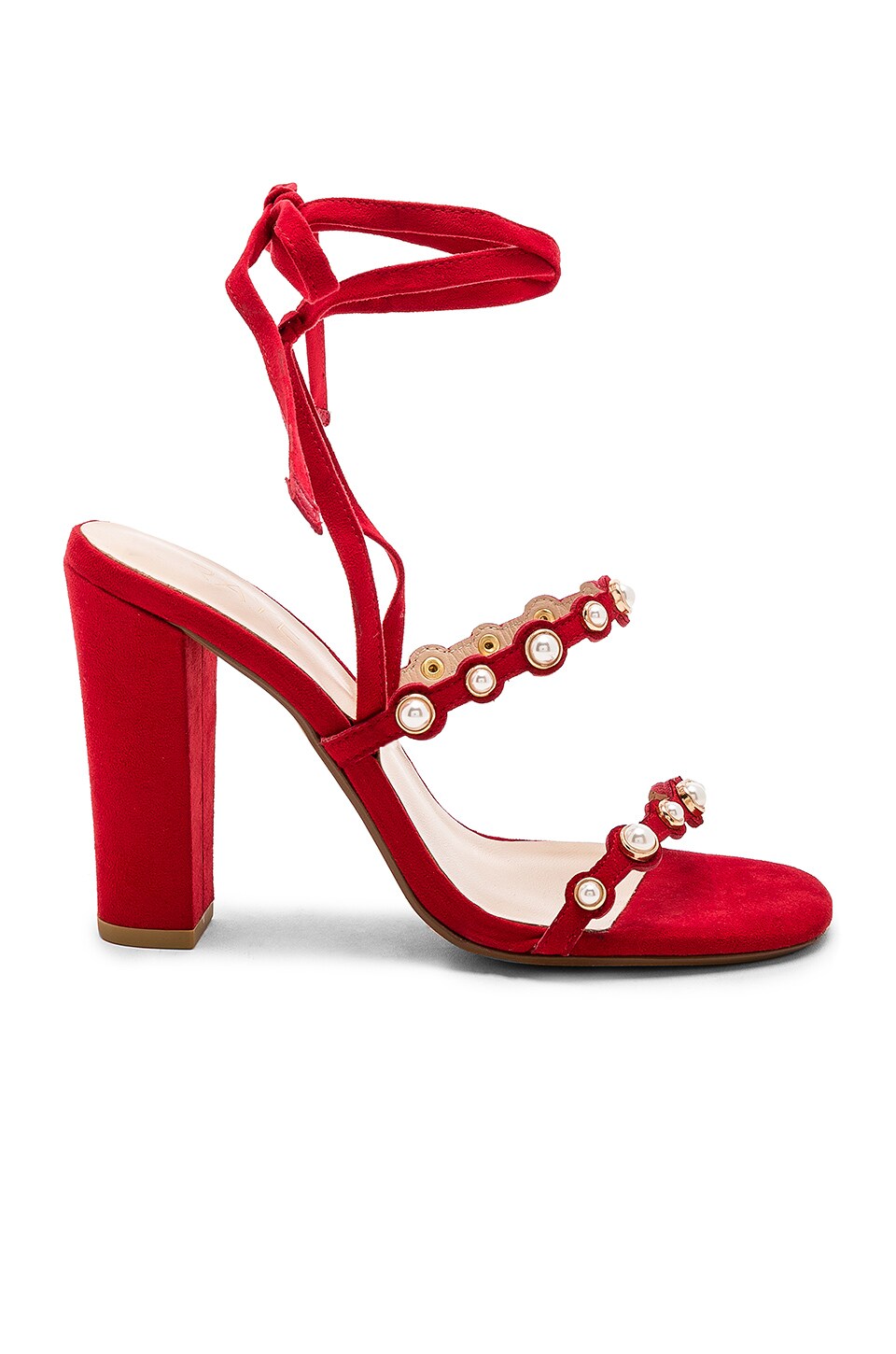 RAYE Juniper Heel in Red | REVOLVE