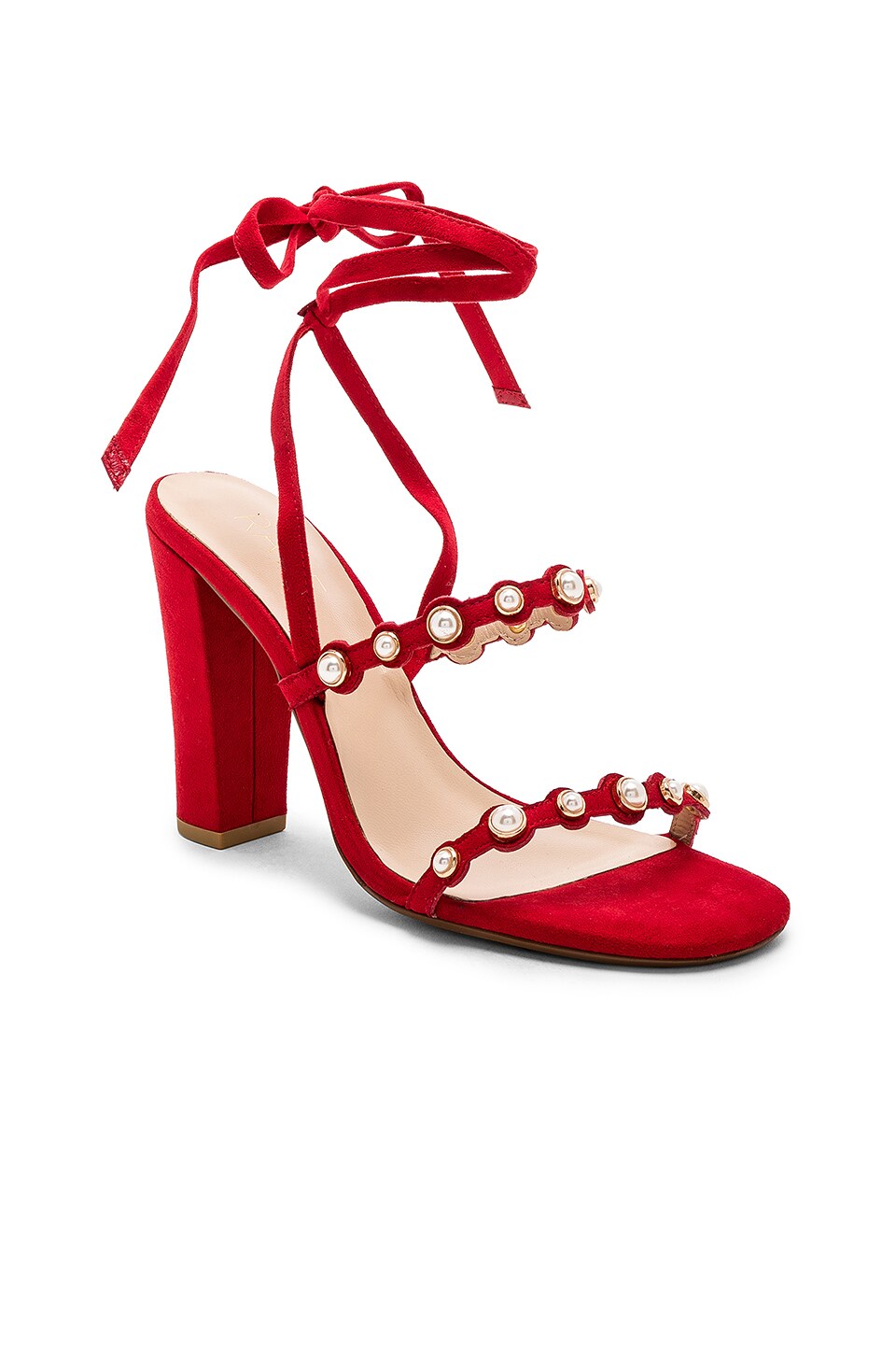 RAYE Juniper Heel in Red | REVOLVE