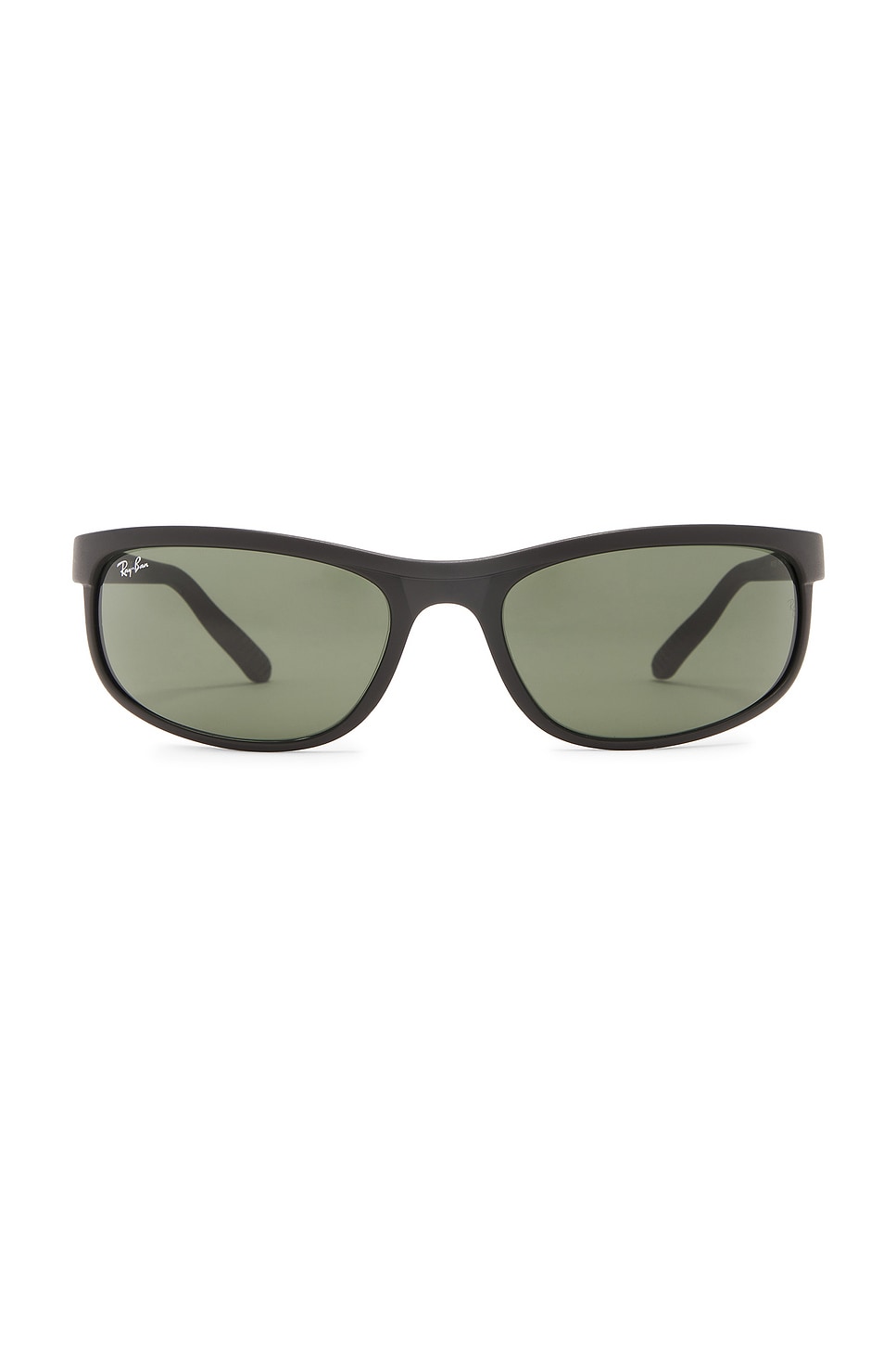 Ray-Ban Predator 2 Oval Sunglasses in Black & Matte | REVOLVE