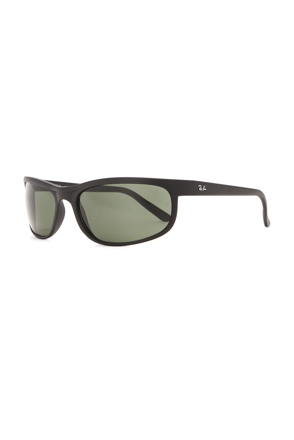 Ray-Ban Predator 2 Oval Sunglasses in Black & Matte | REVOLVE