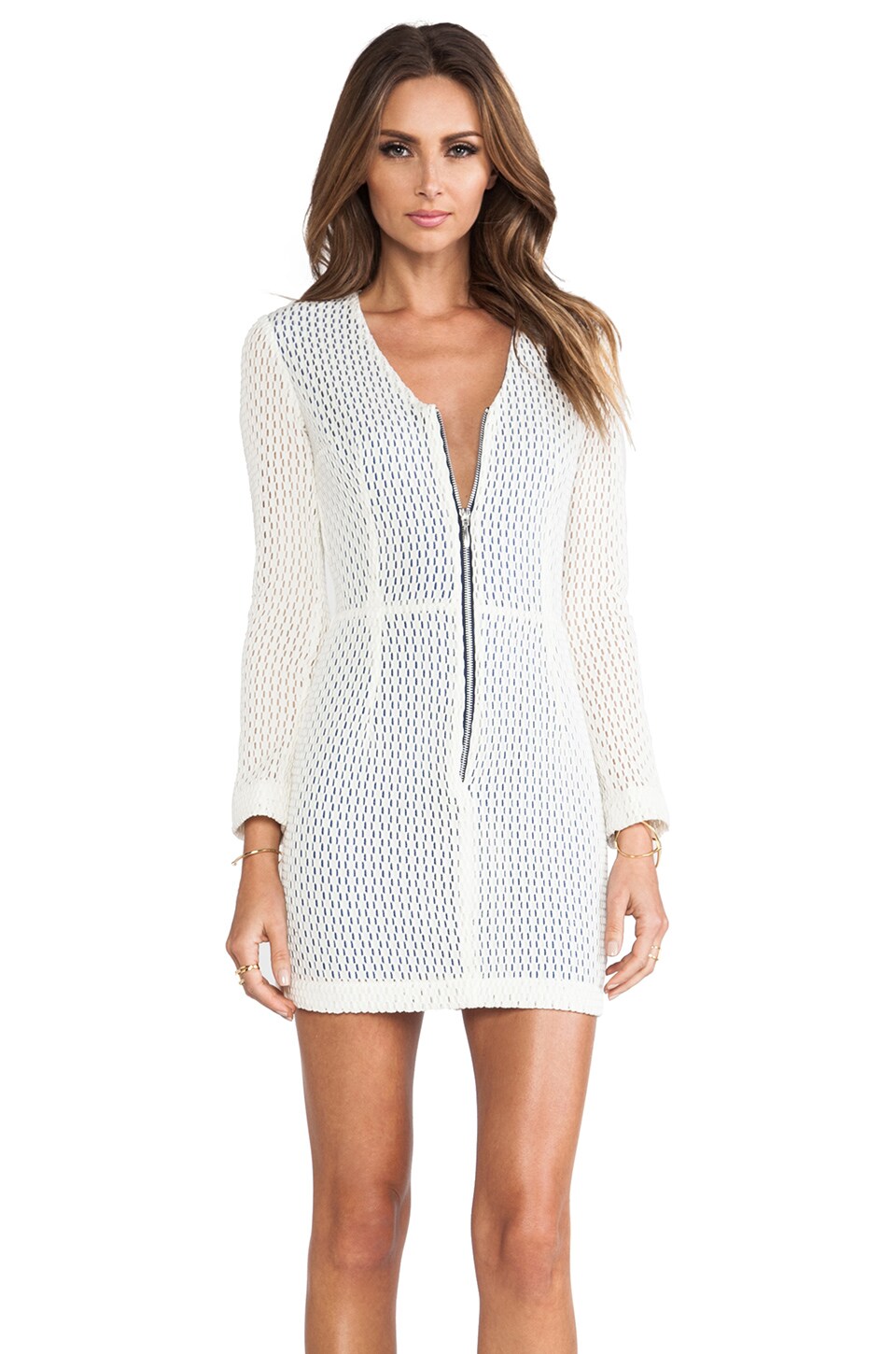 ROSEanna Running Gardner Dress in Ecru | REVOLVE