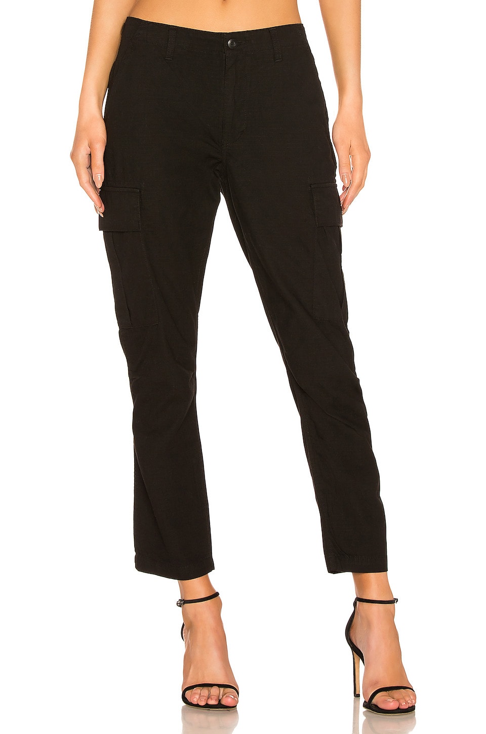 RE/DONE Cargo Pant in Washed Black | REVOLVE