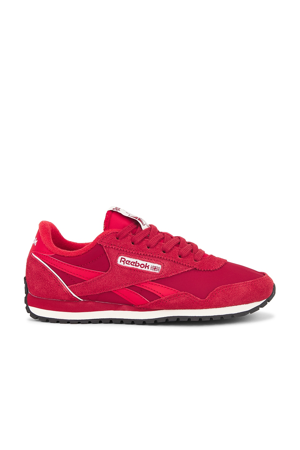 Reebok Heritage Running Sneaker in Red & White | REVOLVE