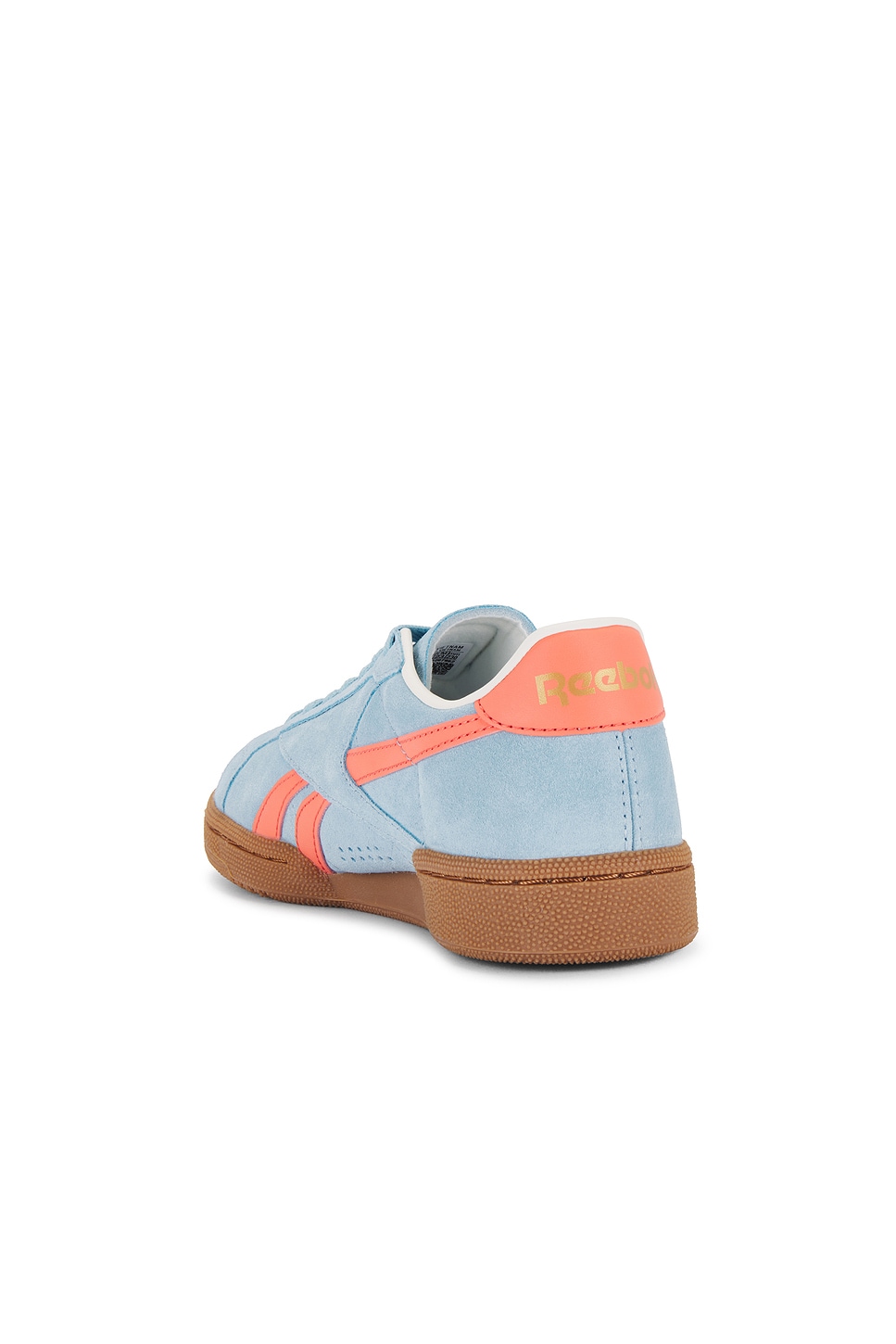 Reebok Club C Grounds UK Sneaker in Soft Blue, Super Charged Coral ...