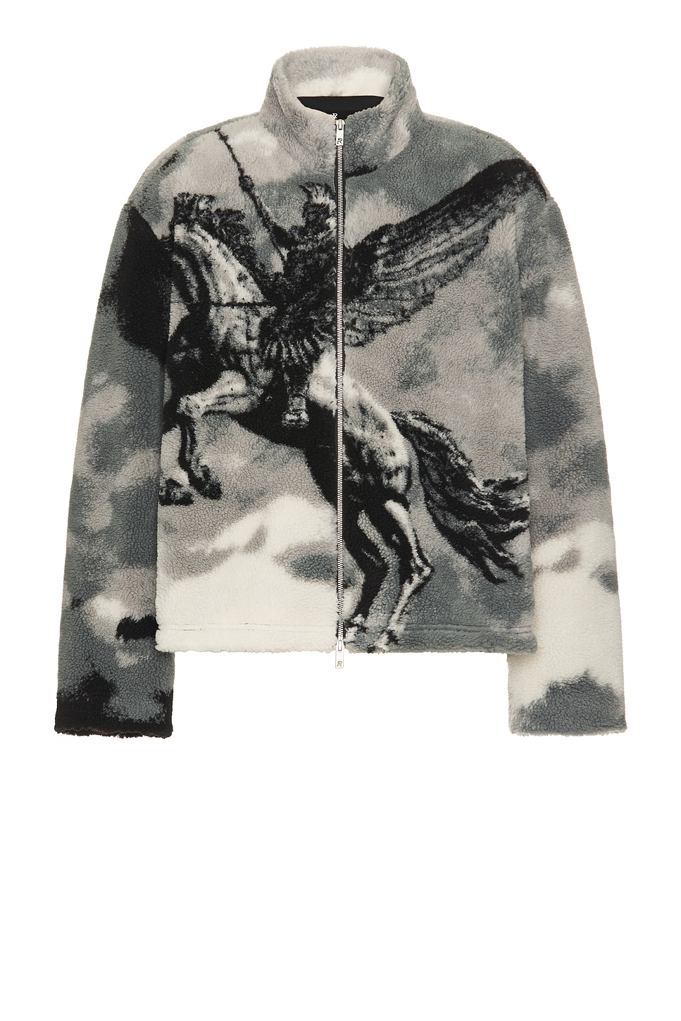 REPRESENT Bellerophon Fleece Sweater in Multi | REVOLVE