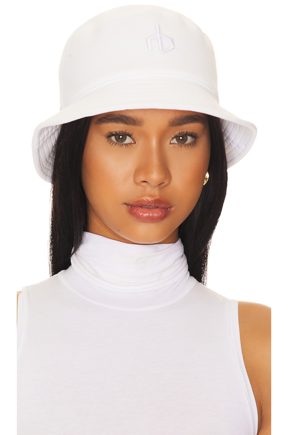 Rag & Bone Aron Bucket Hat in Pure White | REVOLVE