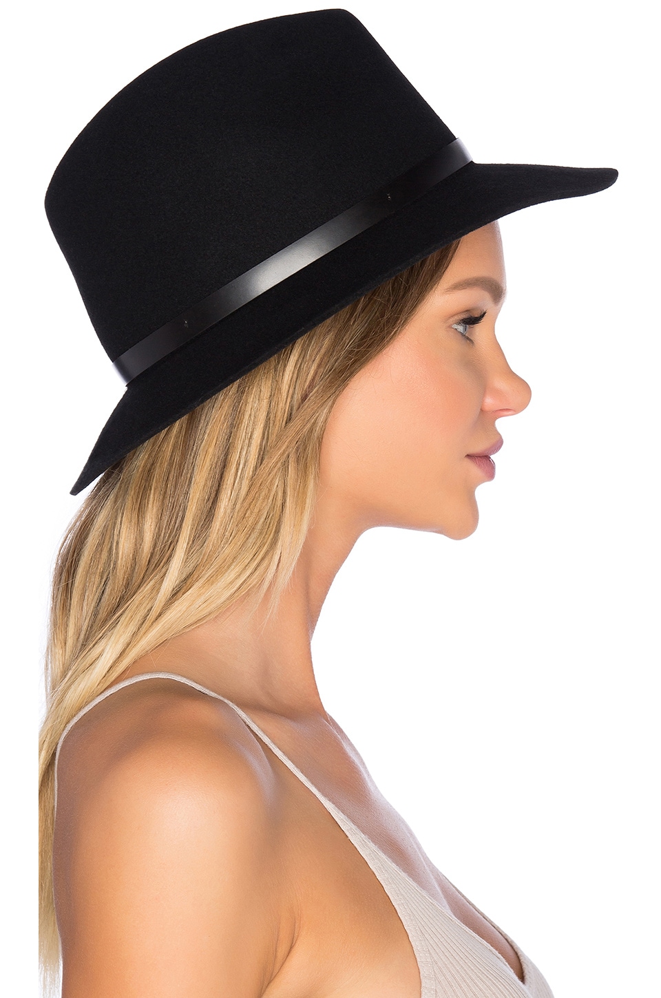 Rag & Bone Floppy Brim Fedora in Black | REVOLVE