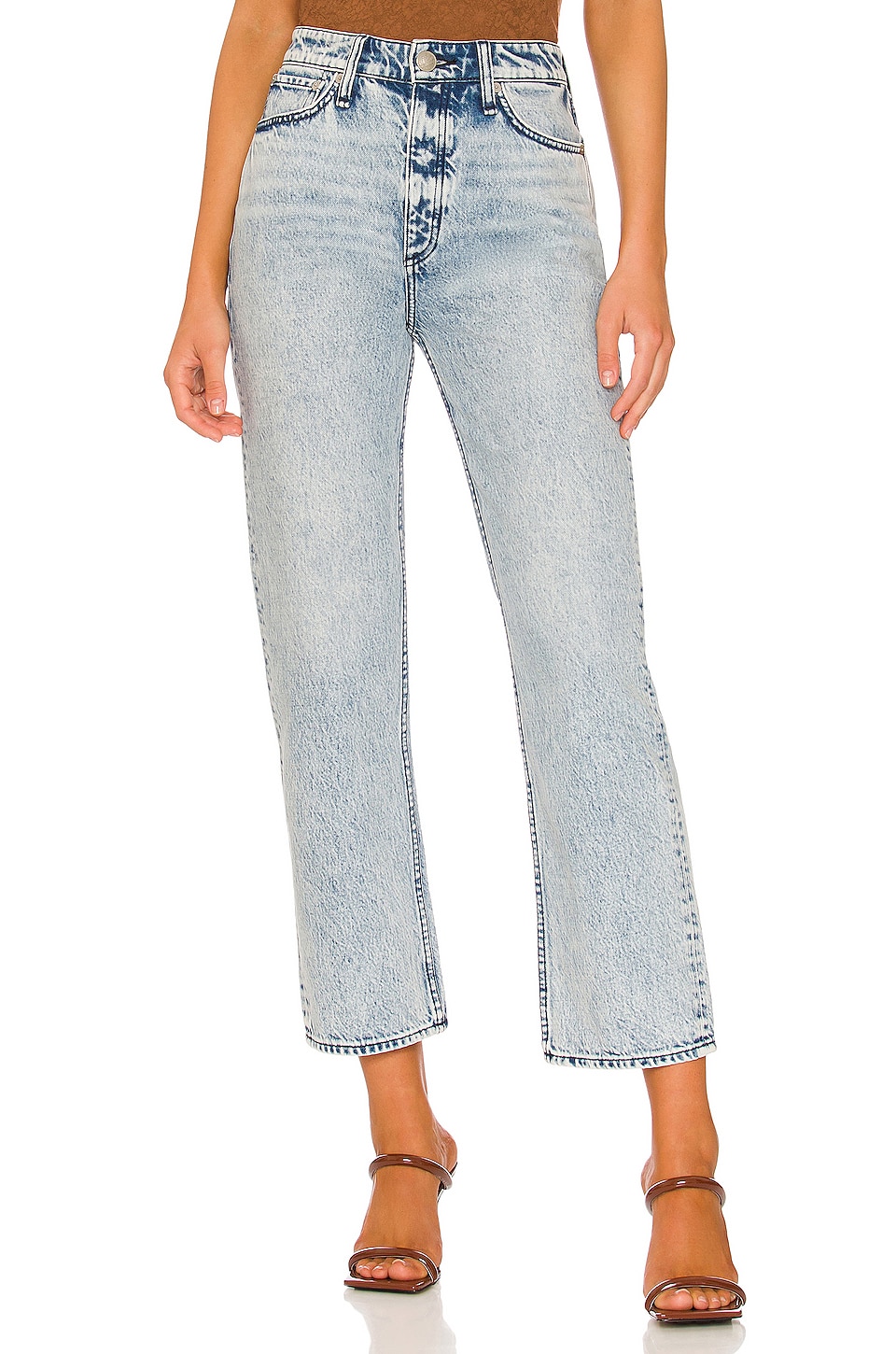 Rag & Bone Alex High-Rise Ankle Straight in Venice | REVOLVE