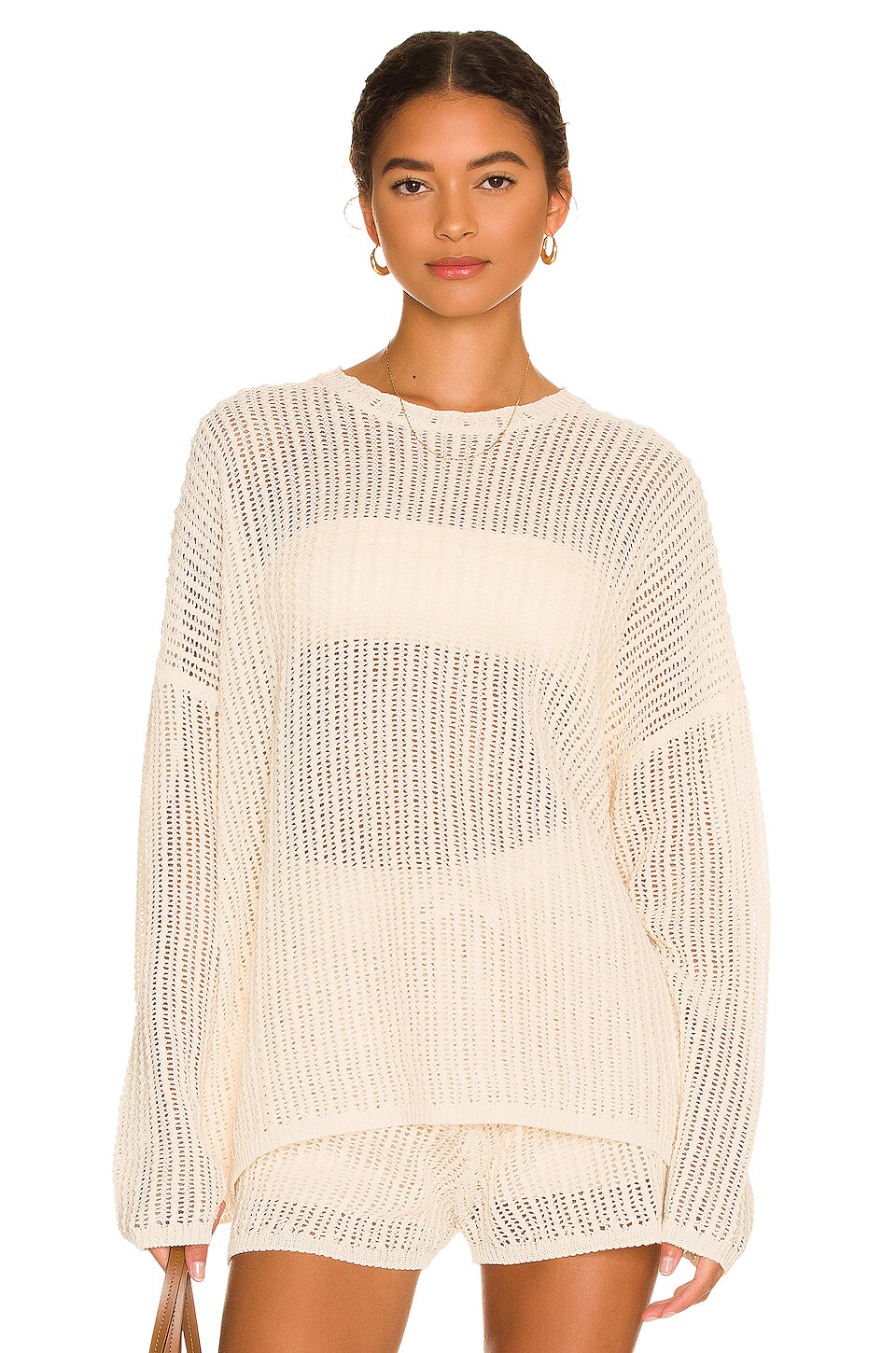 Rag & Bone Riley Crew in Ivory | REVOLVE