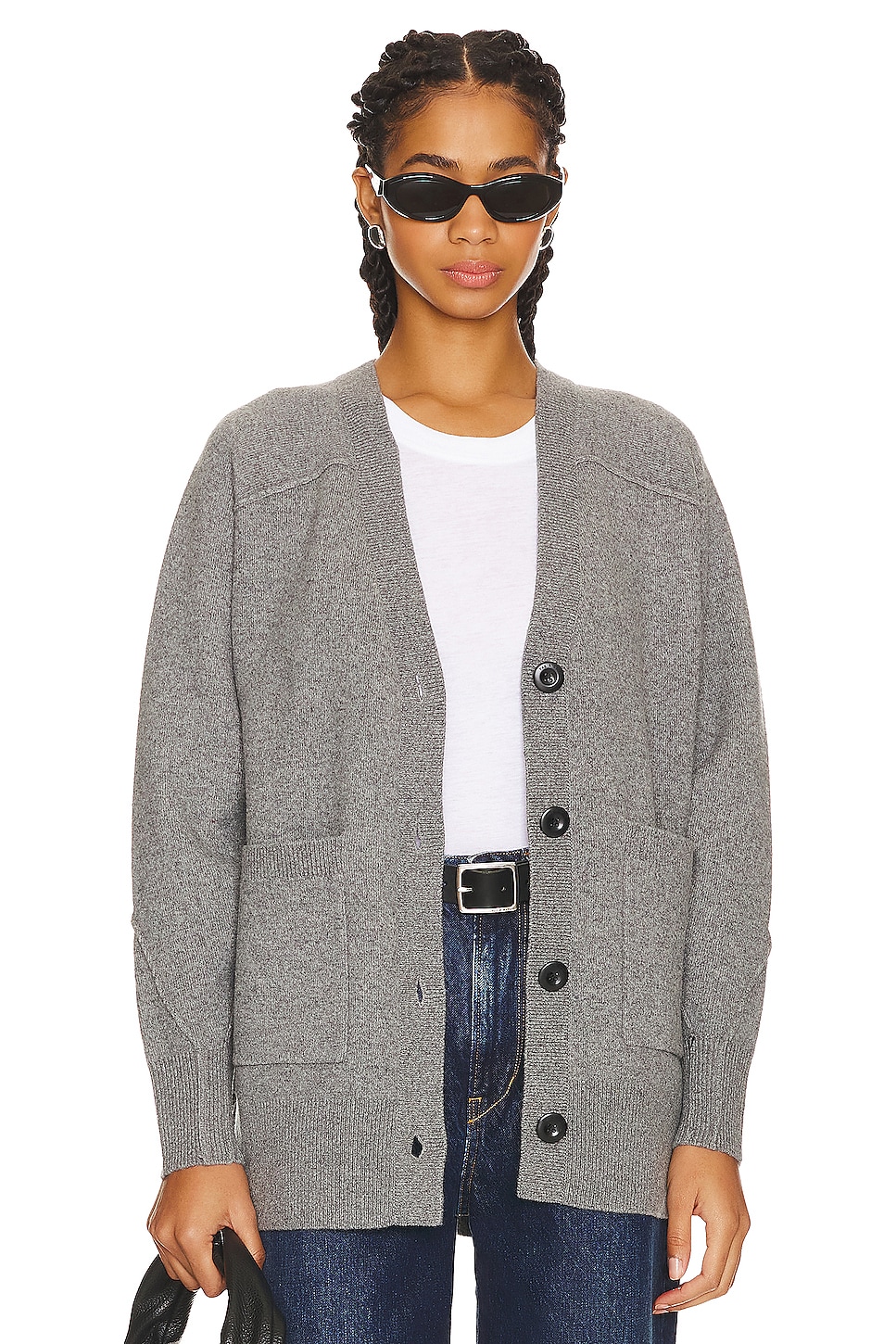 Rag & Bone Bridget Cardigan in Grey | REVOLVE