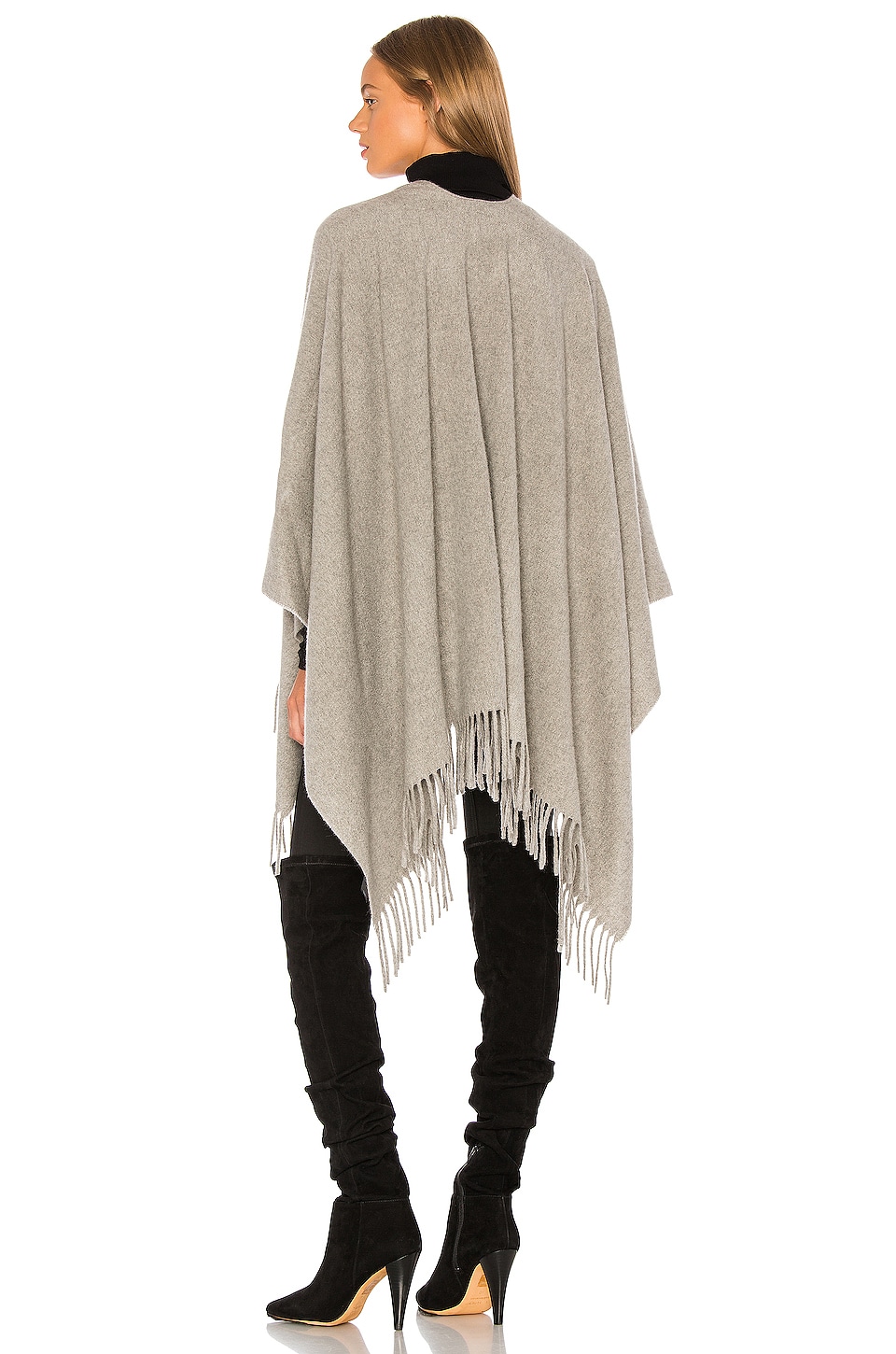 Rag & Bone Cashmere Poncho in Heather Grey | REVOLVE