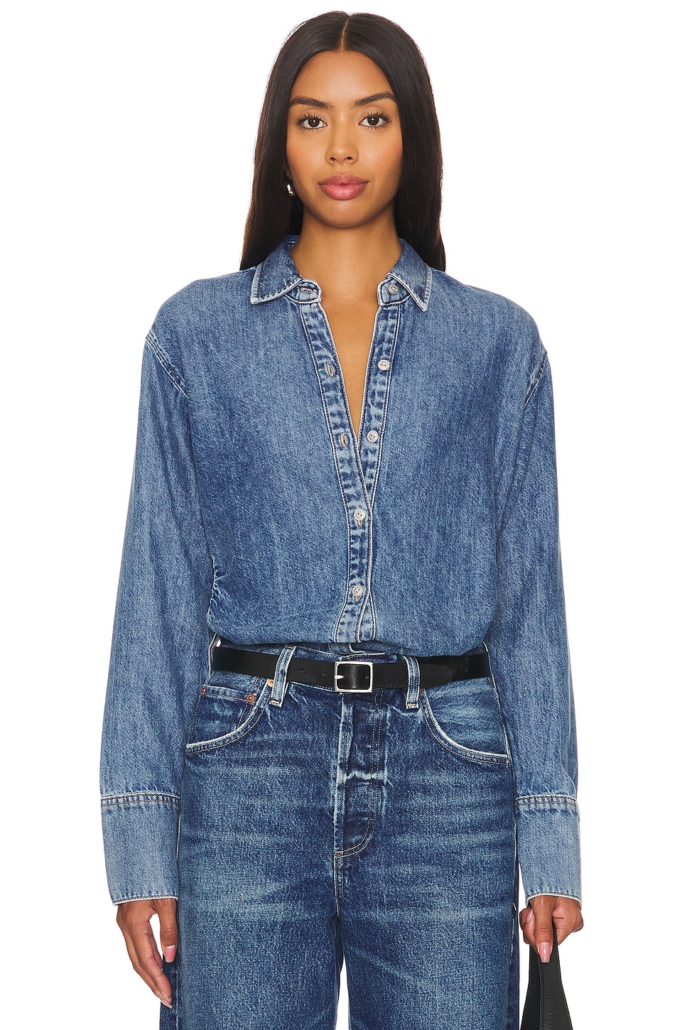 Rag & Bone Ultra Featherweight Leah Top in Liliana | REVOLVE