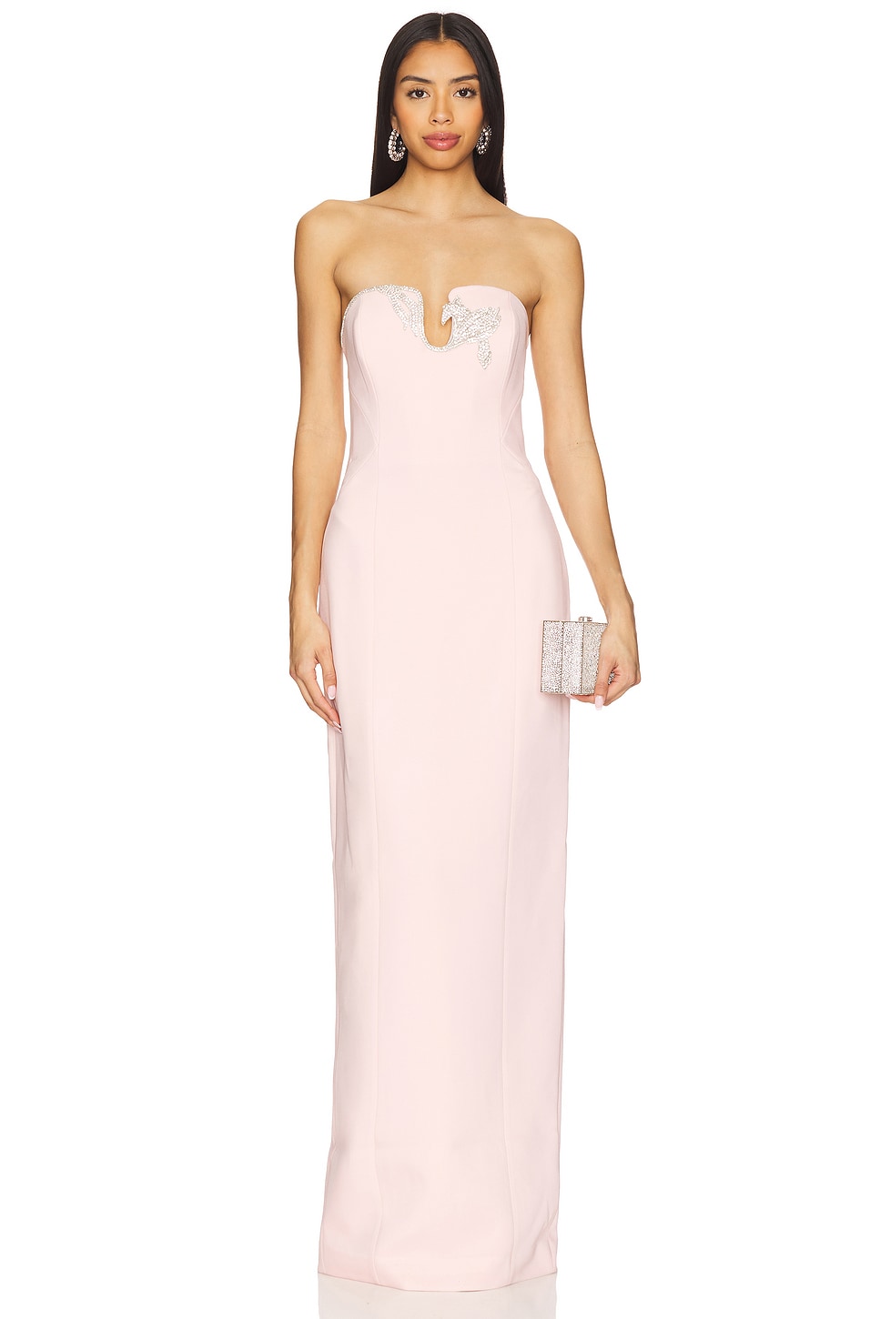 Rachel Gilbert Leura Gown in Rosewater | REVOLVE
