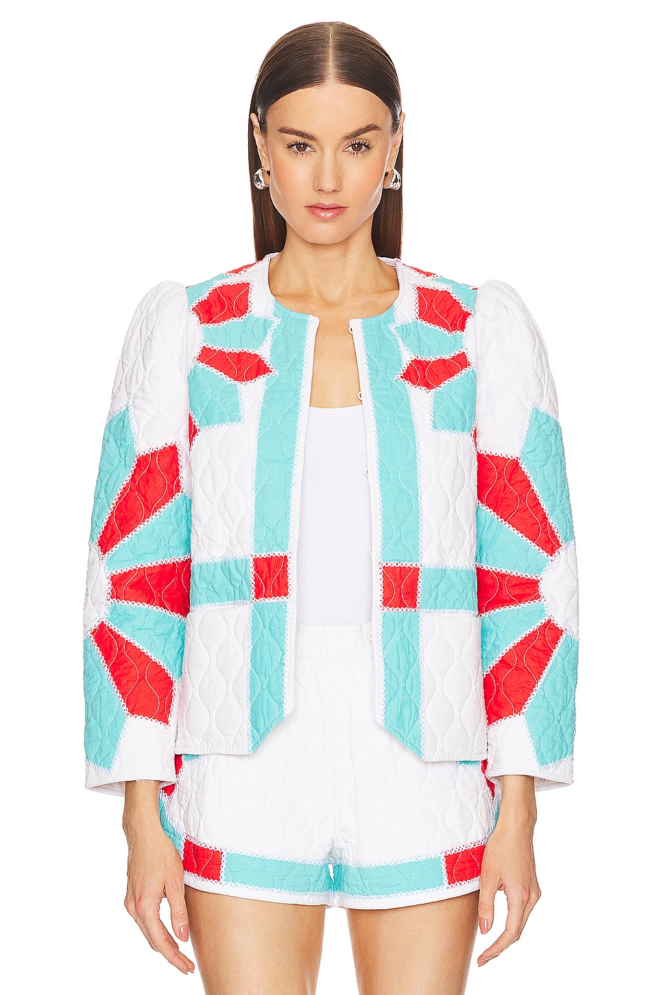 Rhode Sabrina Jacket in Quilted Daisy | REVOLVE