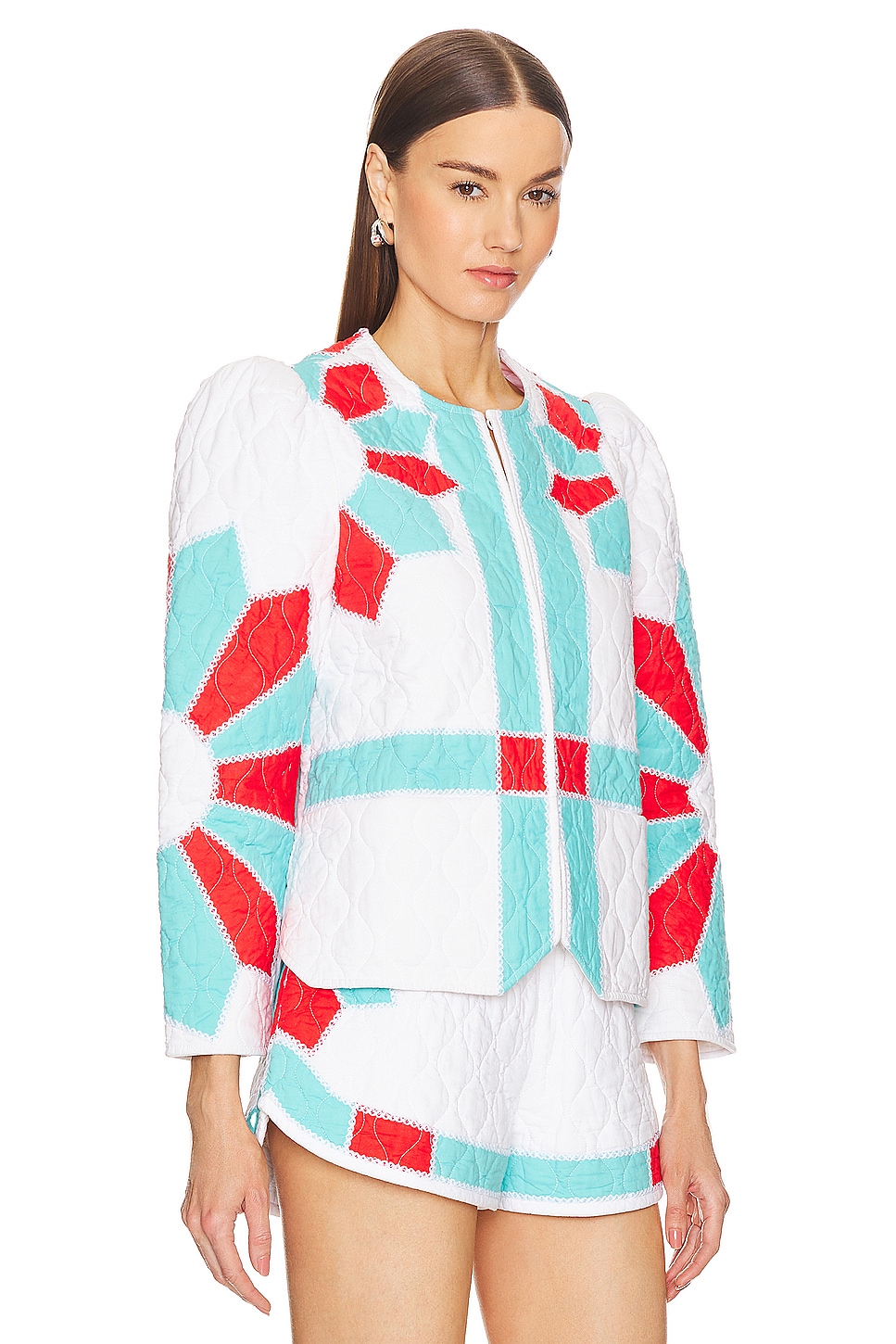 Rhode Sabrina Jacket in Quilted Daisy | REVOLVE