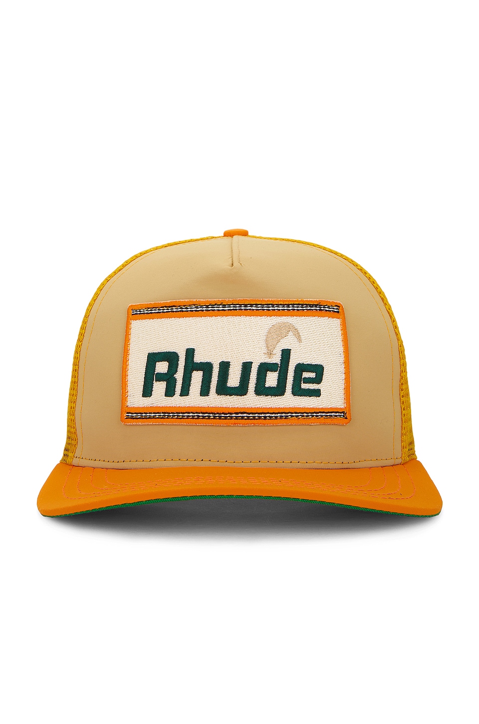 Rhude Cheval Hat in Orange & Tan | REVOLVE