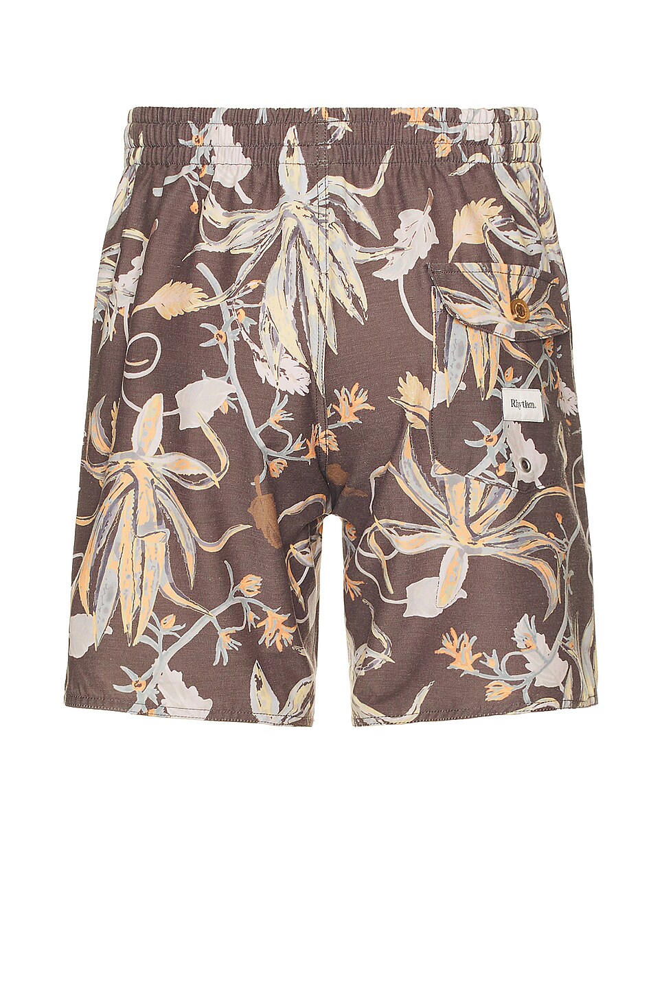 Rhythm Oasis Beach Short in Chocolate | REVOLVE