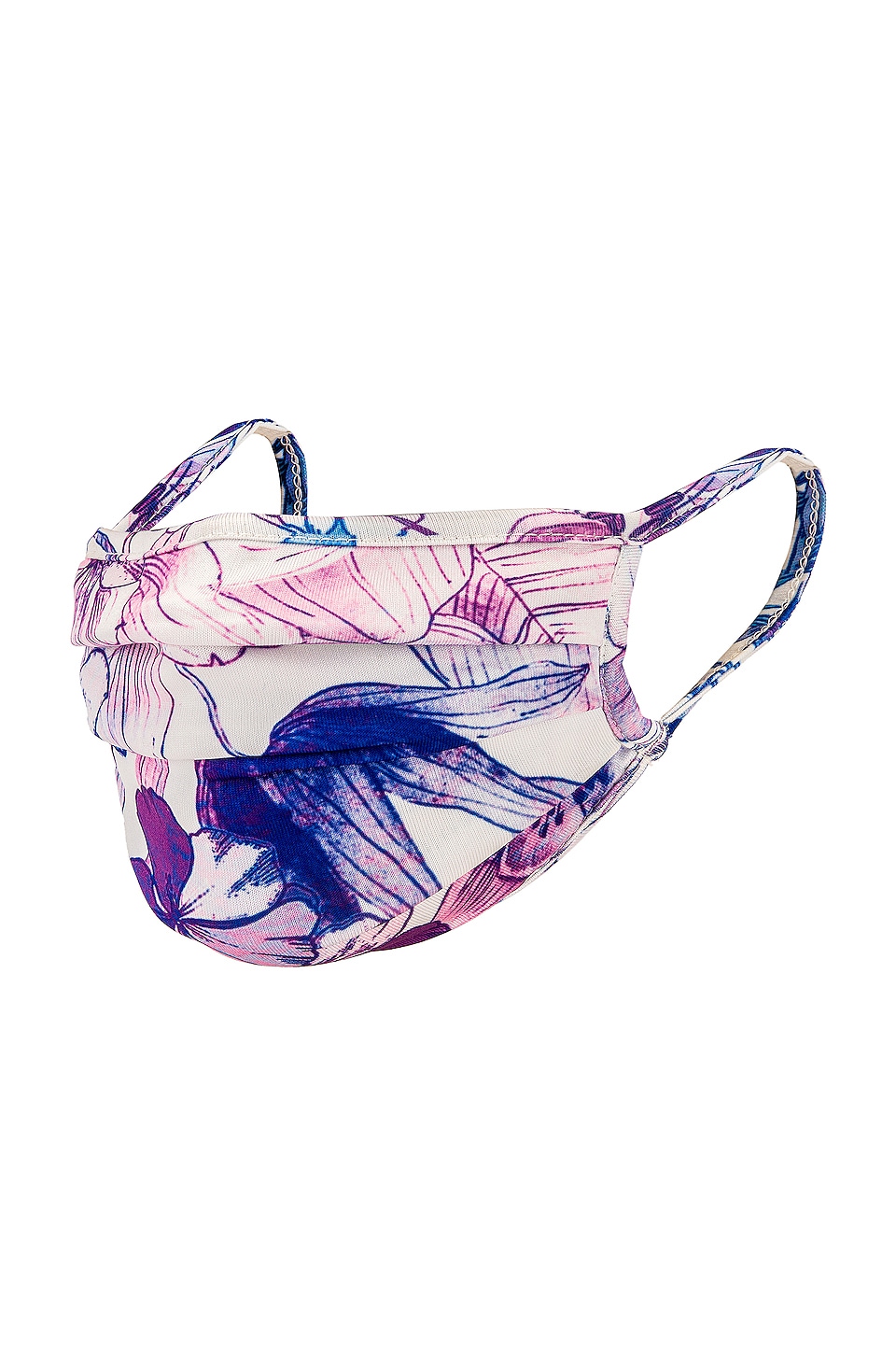 ROCOCO SAND Amaya Face Mask in White & Blue | REVOLVE