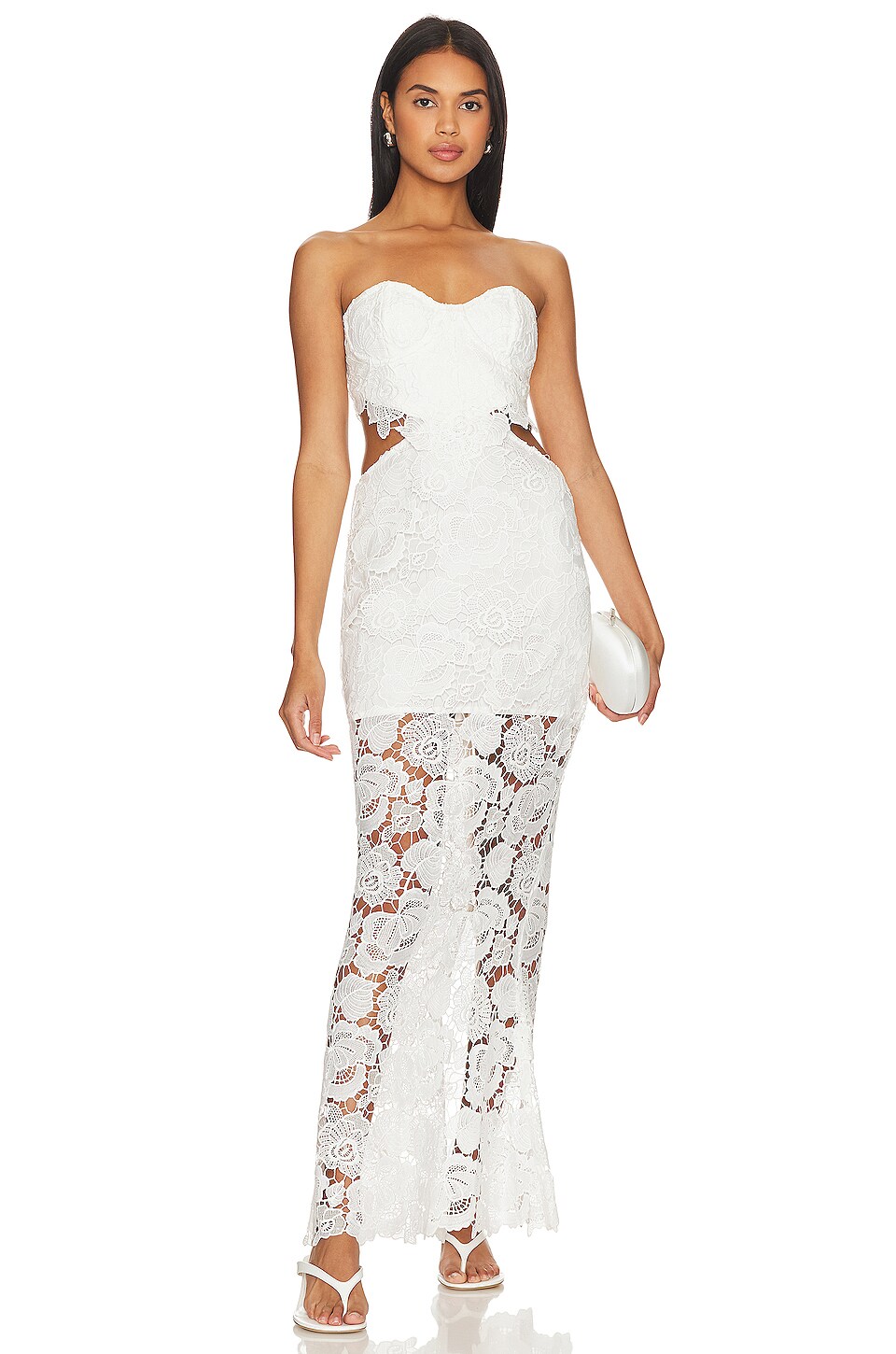 ROCOCO SAND ROBE MAXI en White | REVOLVE