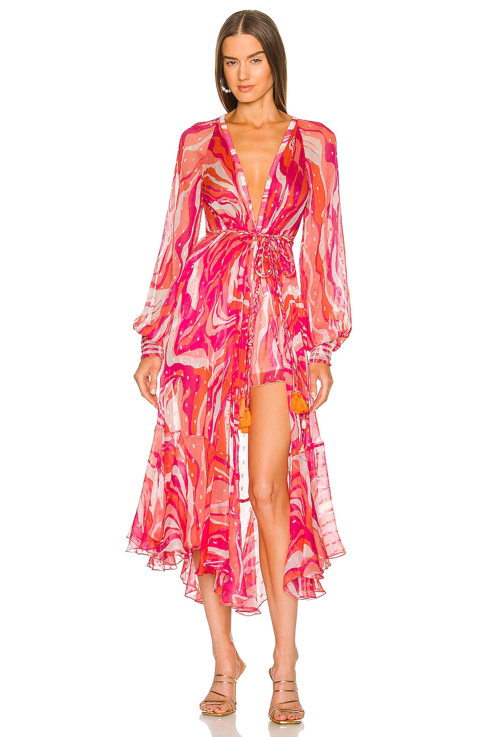 ROCOCO SAND Emily Cape in Pink | REVOLVE