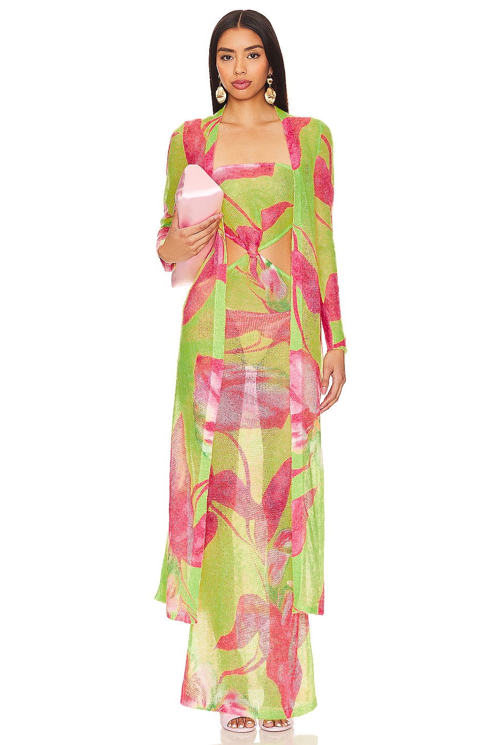 retrofete Fontelina Dress in Lime Anthurium | REVOLVE