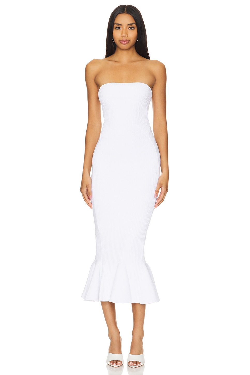 retrofete Tillee Dress in Iridescent White | REVOLVE