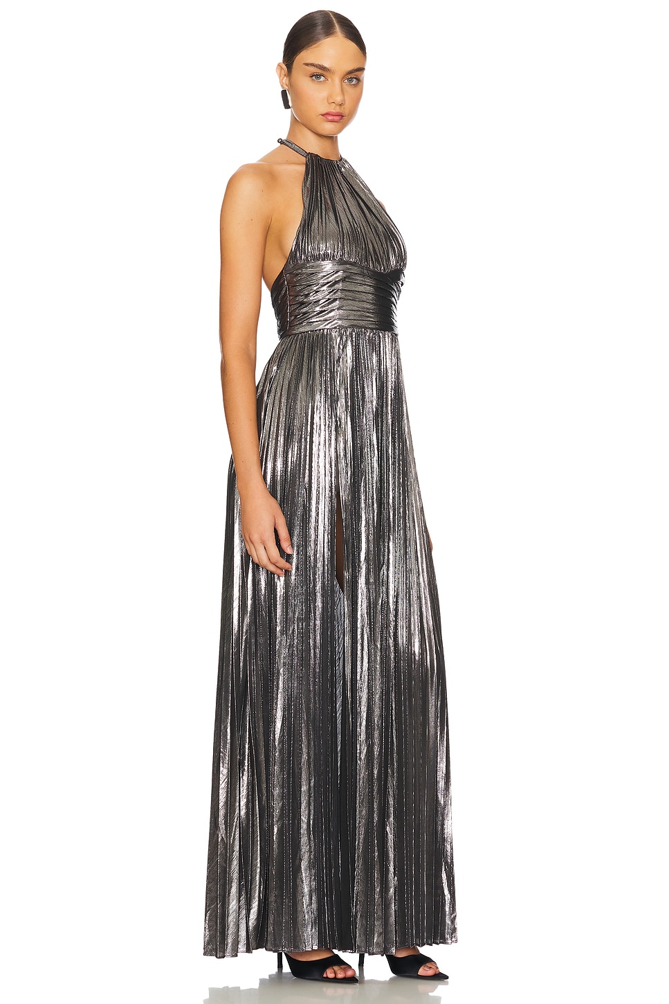 retrofete Reiss Dress in Gunmetal | REVOLVE