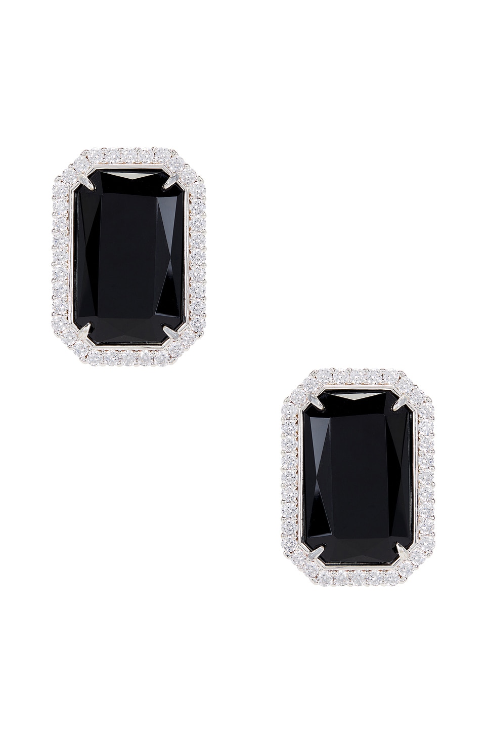 retrofete Hope Gemstone Earring in Black | REVOLVE