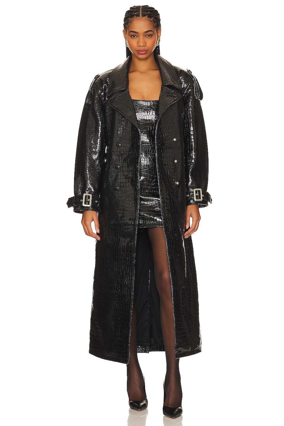 retrofete Angie Leather Jacket in Black | REVOLVE
