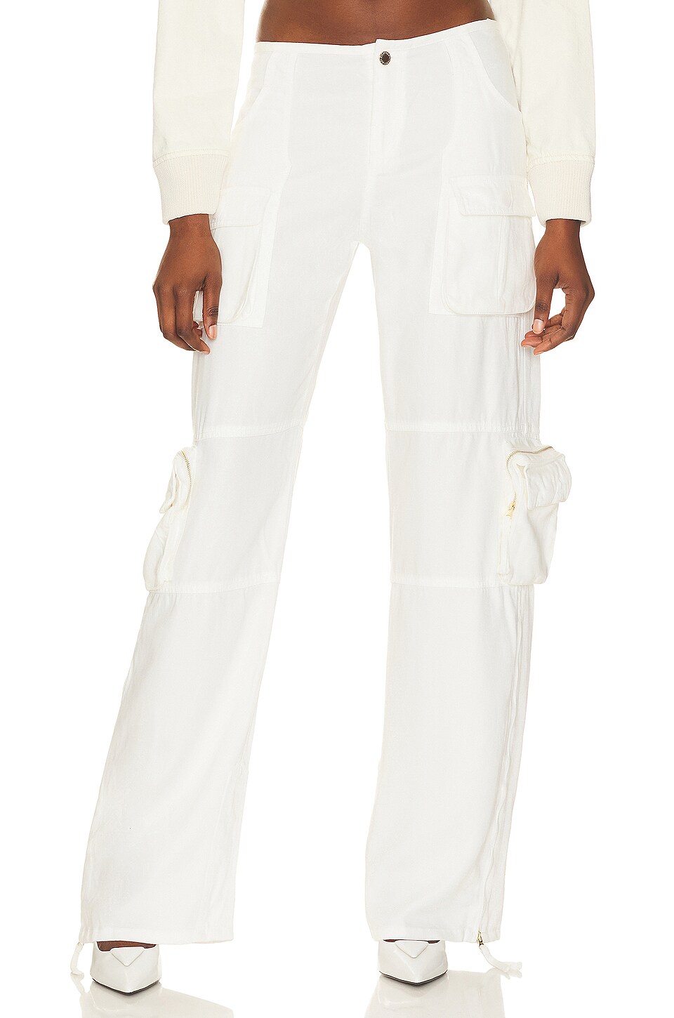 retrofete Kelani Jean in White | REVOLVE