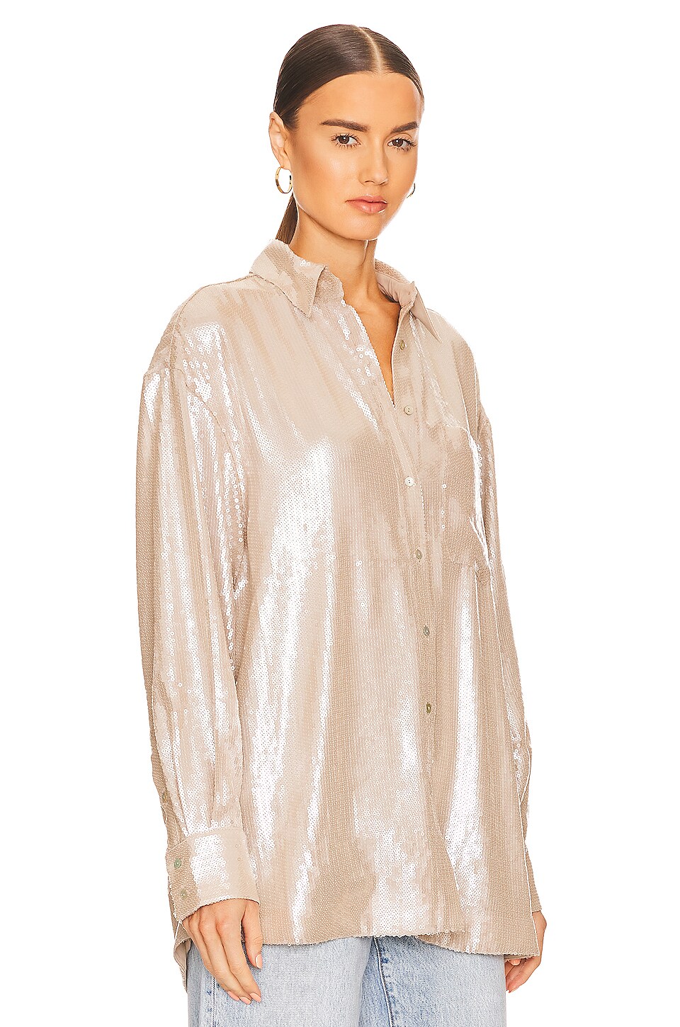 retrofete Jace Top in Champagne | REVOLVE