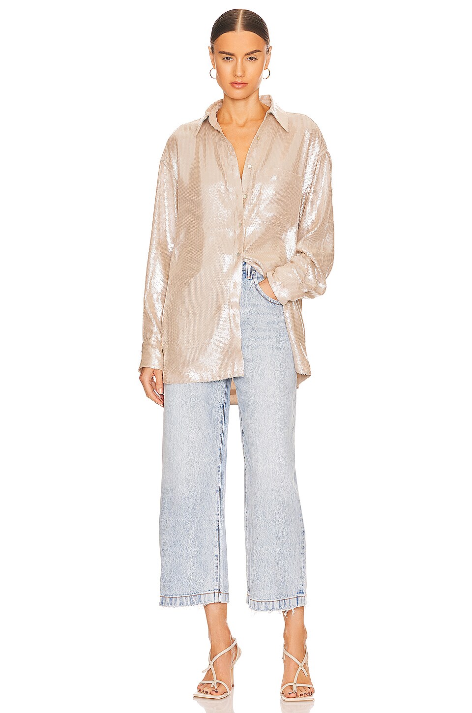 retrofete Jace Top in Champagne | REVOLVE